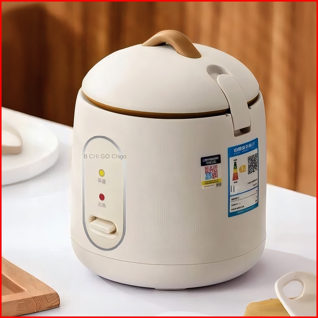 Nồi Cơm Điện Mini Chigo 1.2L Đa Năng Nấu Cơm, Hầm, Súp, Cháo, Lòng Nồi Chống Dính An Toàn ...