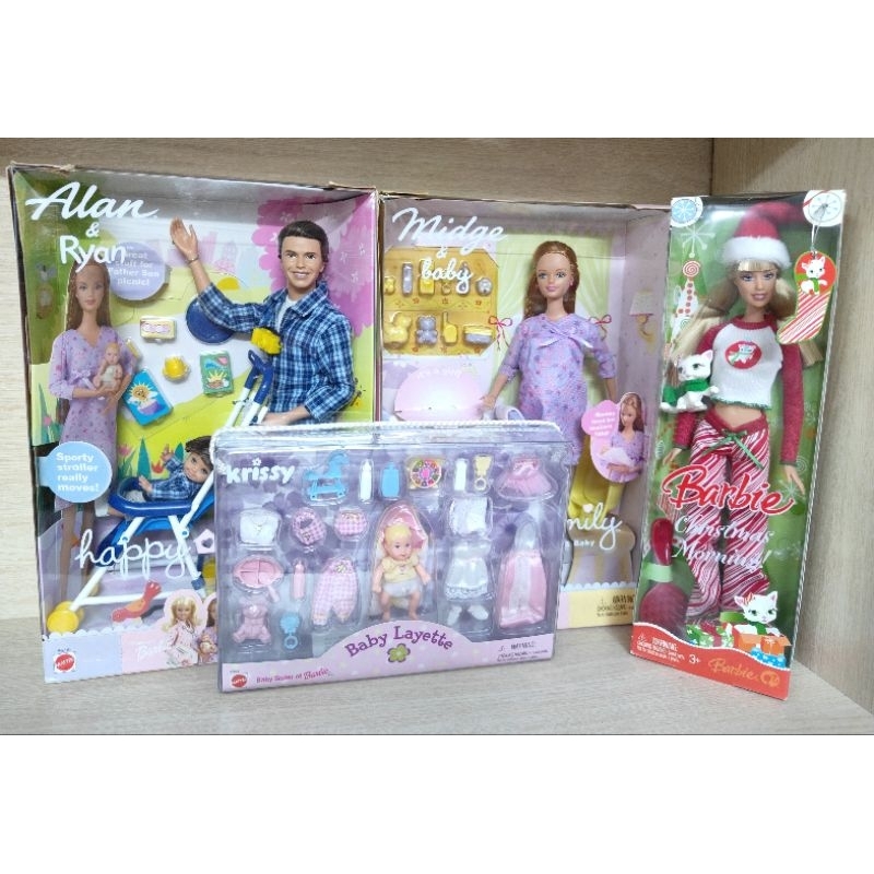 Búp bê barbie ken doll Alan midge Krissy baby | Shopee Việt Nam