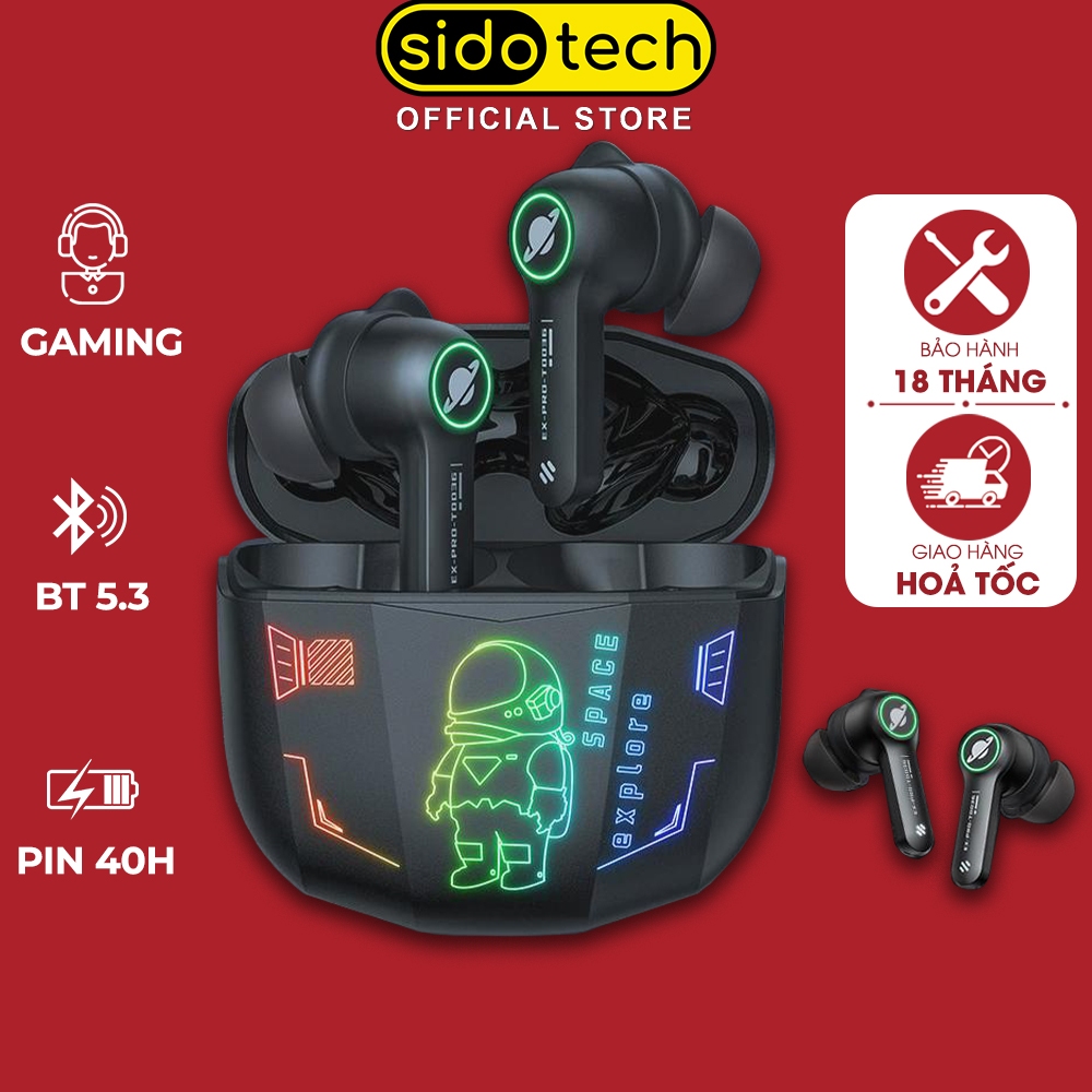 Tai nghe bluetooth không dây SIDOTECH ONIKUMA T36 nhét tai gaming TWS ...