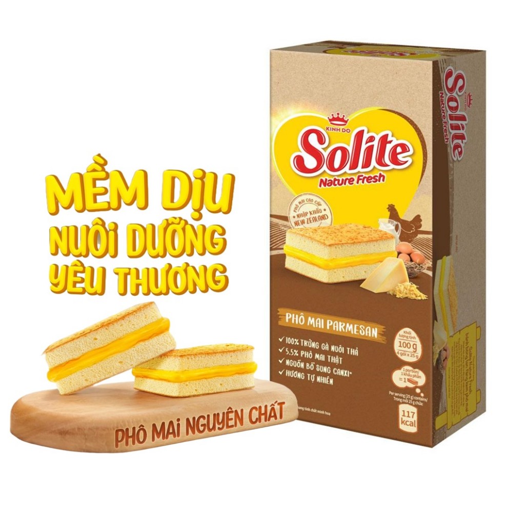 bánh bông lan tầng Solite Nature Fresh kem phô mai cao cấp nhập khẩu ...
