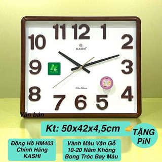Đồng hồ treo tường HM403 Hàng Chính Hãng KASHI. Hàng Việt Nam chất ...
