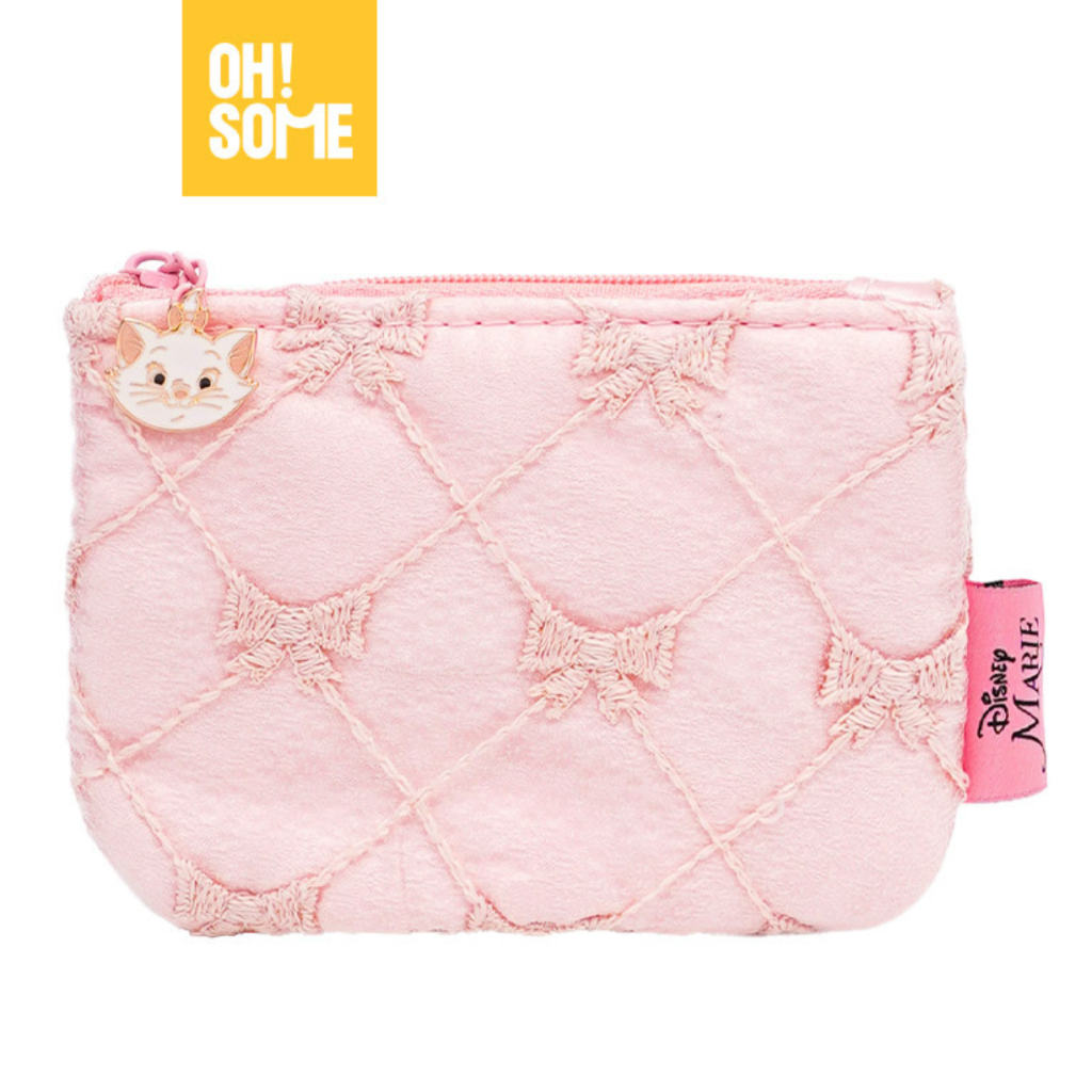 【OHSOME x Disney】- Ví mini đựng tiền, đựng thẻ nhỏ gọn màu hồng Pastel ...