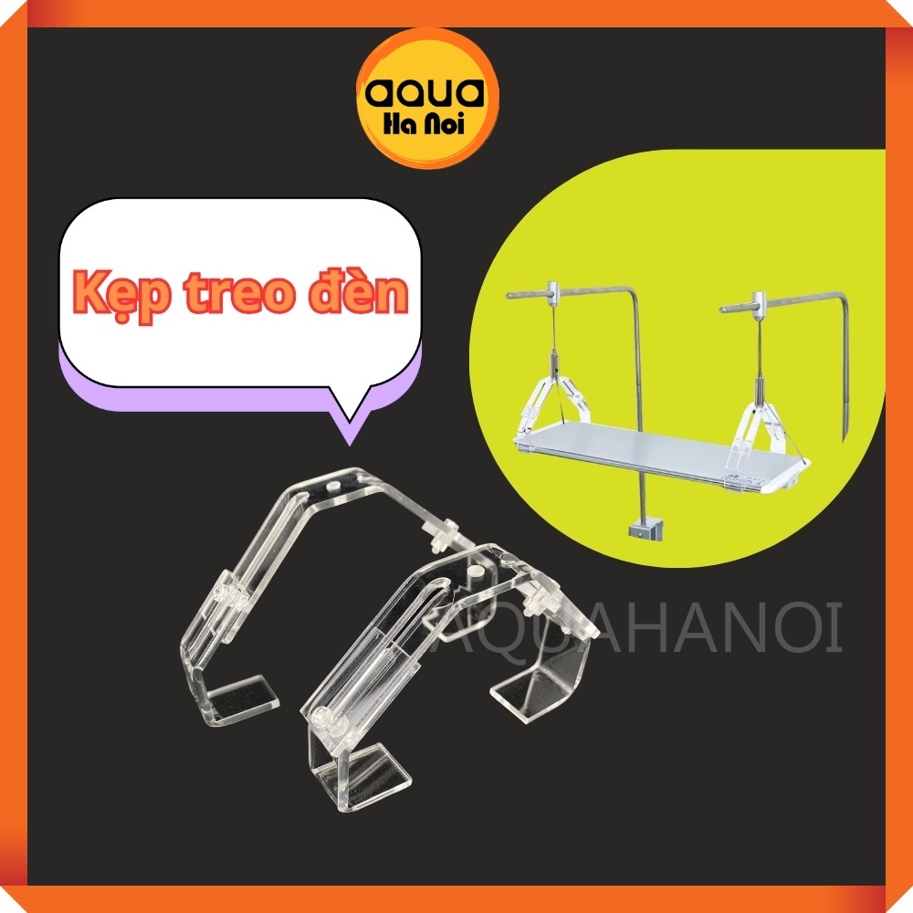 Pass kẹp đèn thuỷ sinh, pass kẹp mica gắn giá treo đèn giúp dễ dàng ...