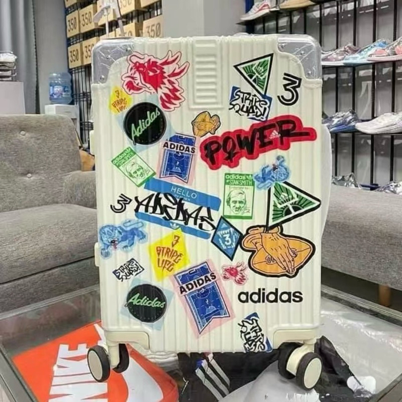 [CHÍNH HÃNG] Vali ADIDAS Sticher - 22 inch MÀU TRẮNG cao cấp | Shopee ...
