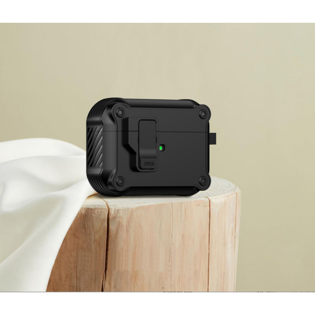 Case vỏ ốp tai nghe Airpods 1 2 3 4 Airpods Pro Airpod Pro 2 có khoá ...