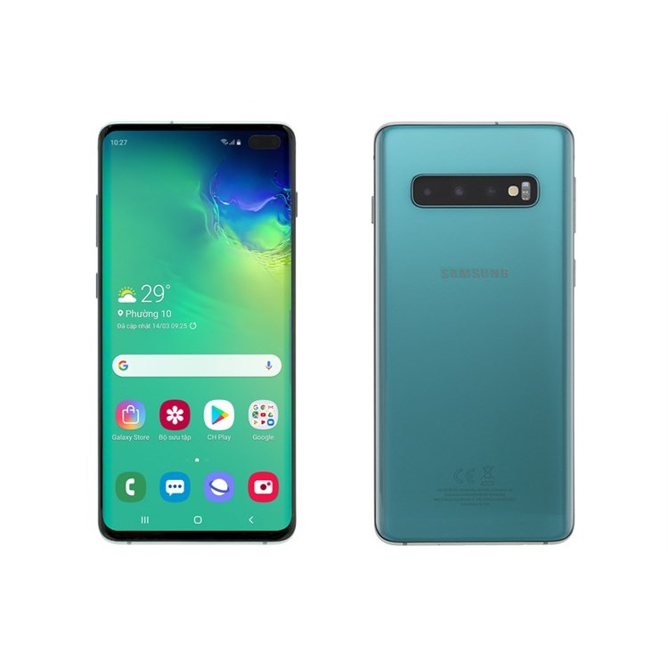 Điện thoại Samsung S10 plus Ram 8GB/128GB máy Chính hãng Vân tay ok ...