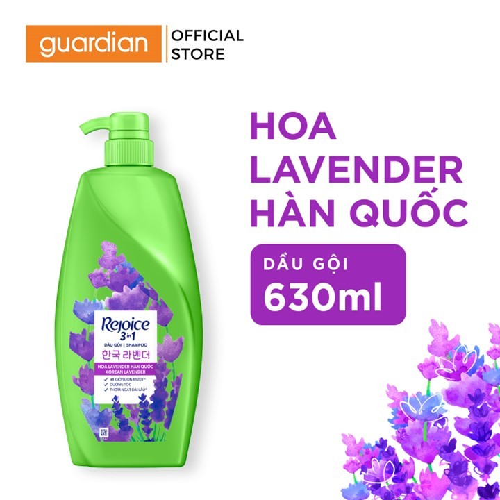 Dầu Gội Rejoice Hương Hoa Lavender Hàn Quốc 630Ml | Shopee Việt Nam