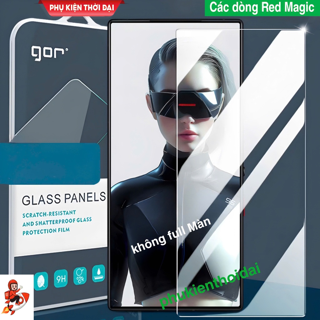 Cường lực Gor Red Magic 7 / 7s / 7 Pro / Magic 8 Pro / 9 Pro / Magic 10 ...