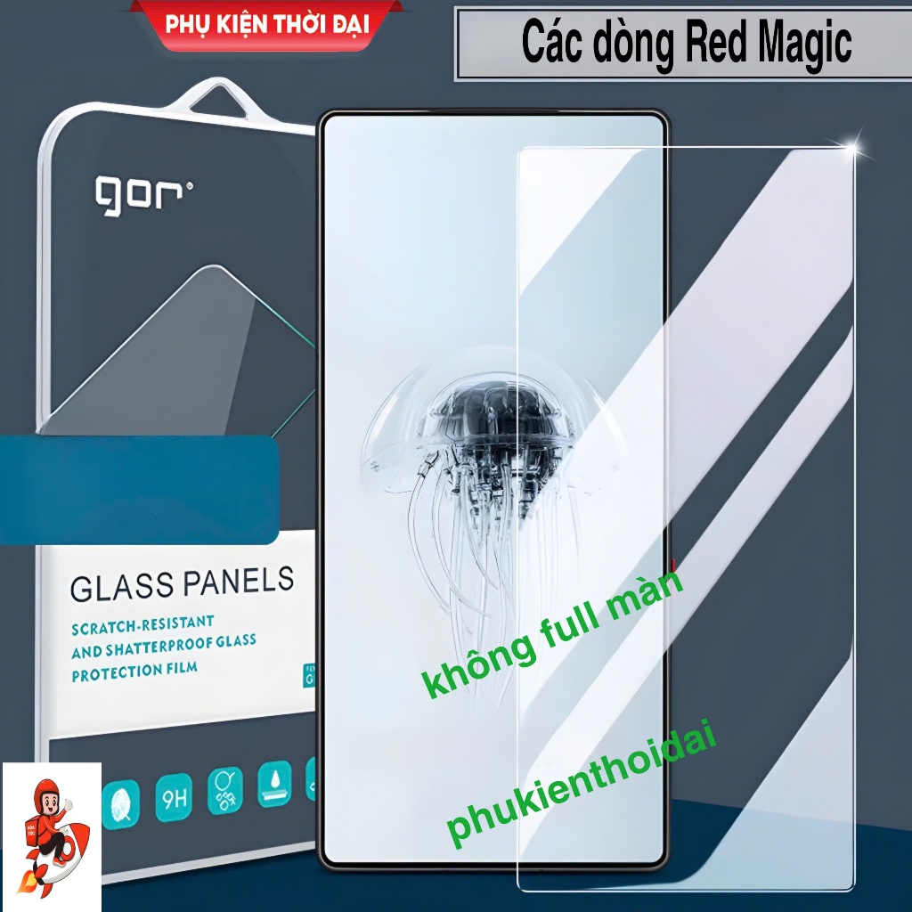 Cường lực Gor Red Magic 10 Pro / 7 / 7 Pro / 7s Pro / Magic 8 Pro / 10s Pro / 9 Pro / 10s Pro ...