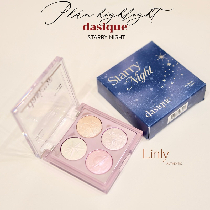 PHẤN HIGHLIGHT DASIQUE STARRY NIGHT MÀU MOONLIGHT | Shopee Việt Nam