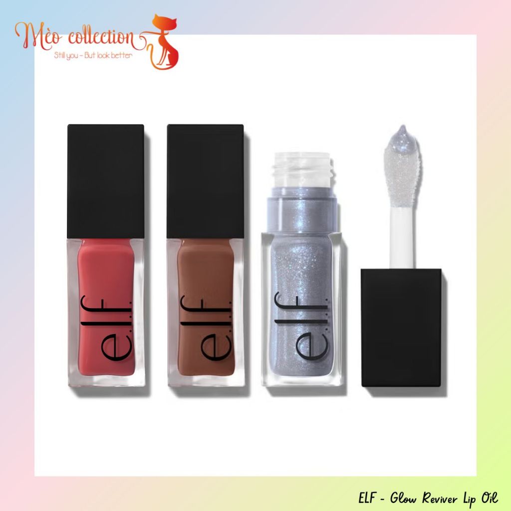 Dầu dưỡng môi ELF - Glow Reviver Lip Oil 7.6ml | Shopee Việt Nam