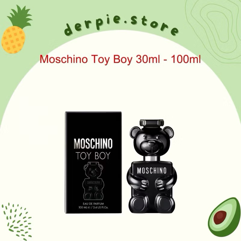 [ derpie - 30ml-100ml ] Nước hoa nam Moschino Toy Boy gấu đen EDP ...