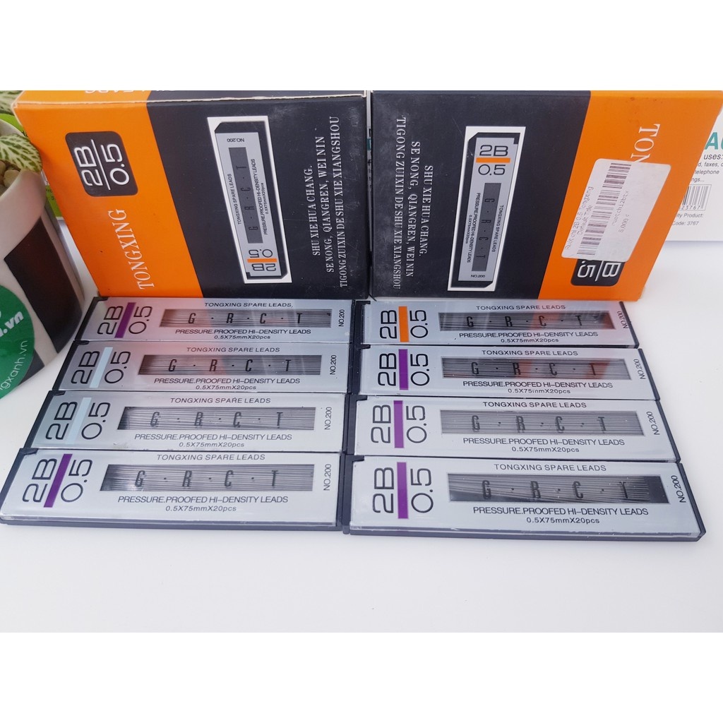 Ruột chì kim Tongxing 2B-0,5mm | Shopee Việt Nam