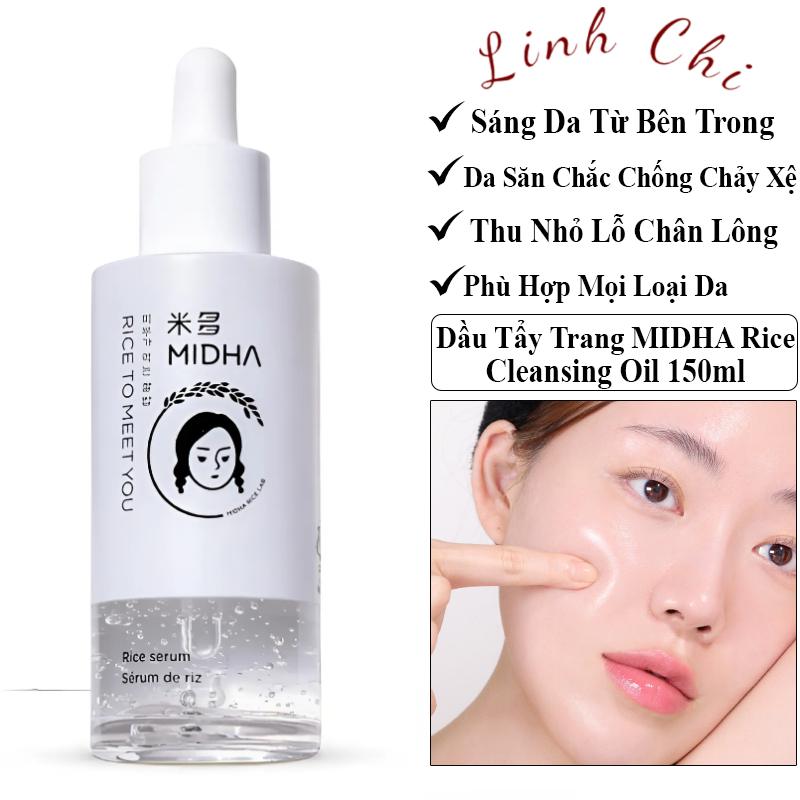 Serum Dưỡng Ẩm Làm Săn Chắc Phục Hồi Da MIDHA Rice Serum 50ml, Tinh Chất Dưỡng Da Chiếu Xuất Từ ...