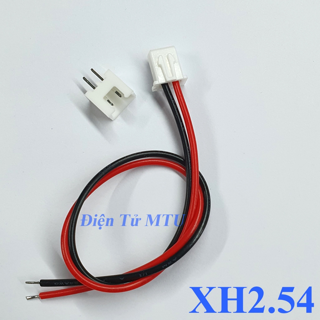 Bộ Dây Cáp XH2.54, PH2.0 2P - 24AWG - Kèm Đầu Nối 2P Chân Hàn | Shopee Việt Nam