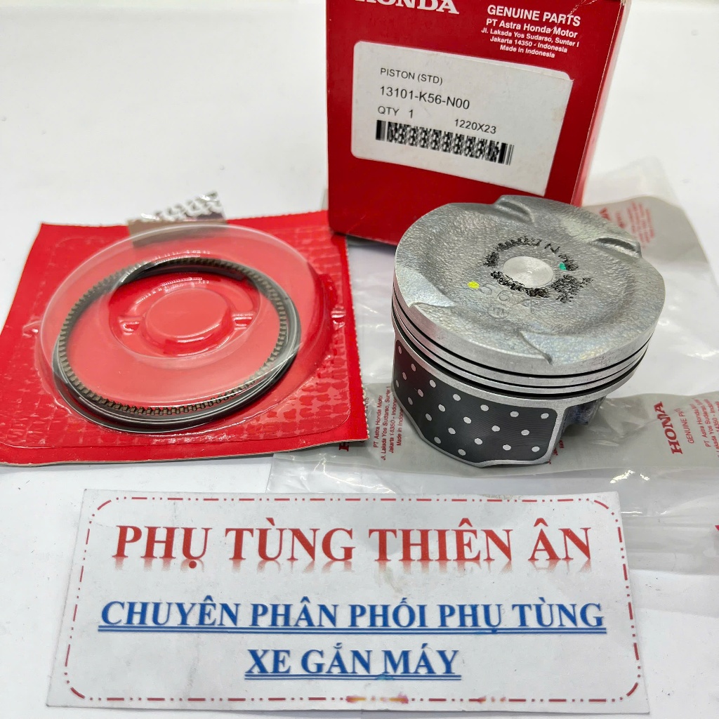 Bộ piston bạc Sonic, Winner, GTR, CBR 150R K56 cos 0,1,2 | Shopee Việt Nam