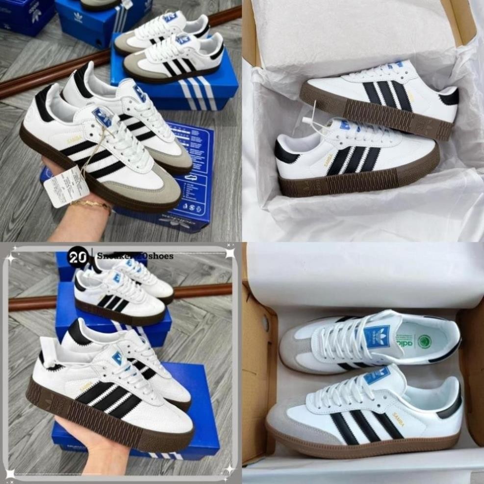 Giày adidas samba đế cao nam nữ Bản Cao Cấp, Giày samba Đế Cao Su ...