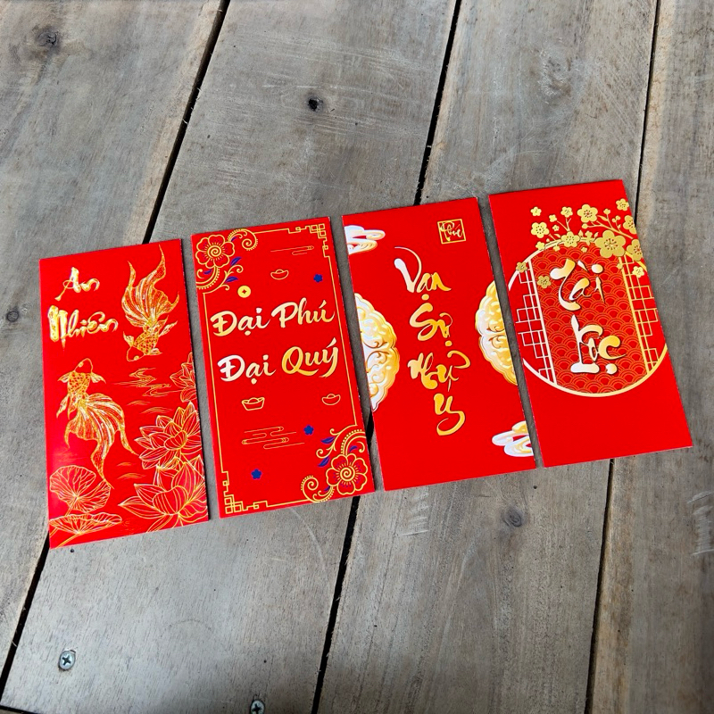 10 Bao Lì Xì Kèm Câu Chúc Hotrend Mẫu Mới 2025 | Shopee Việt Nam