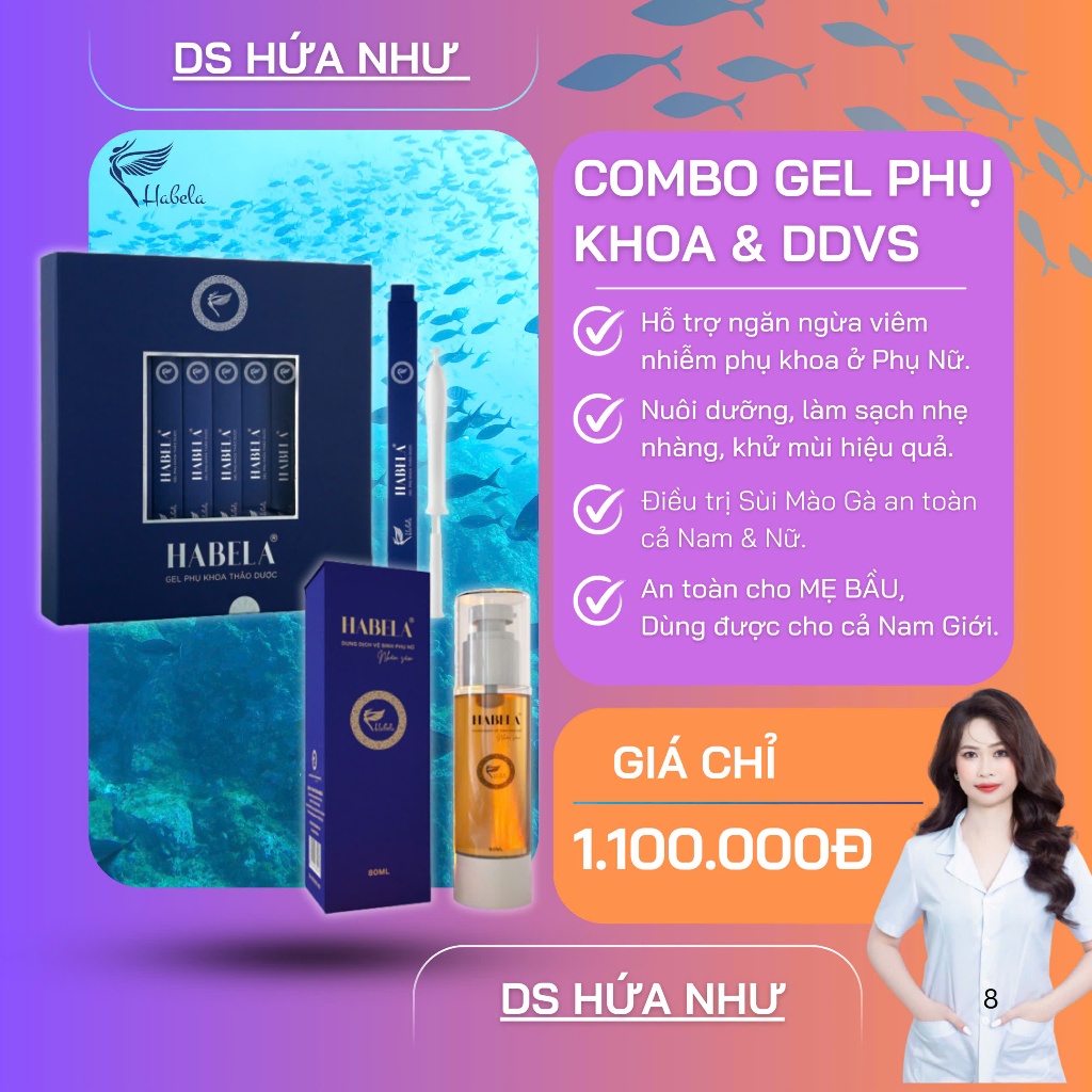 [Hàng Chính Hãng] COMBO Đũa Thần Phụ khoa Habela & Gel Vệ Sinh Phụ Nữ ...