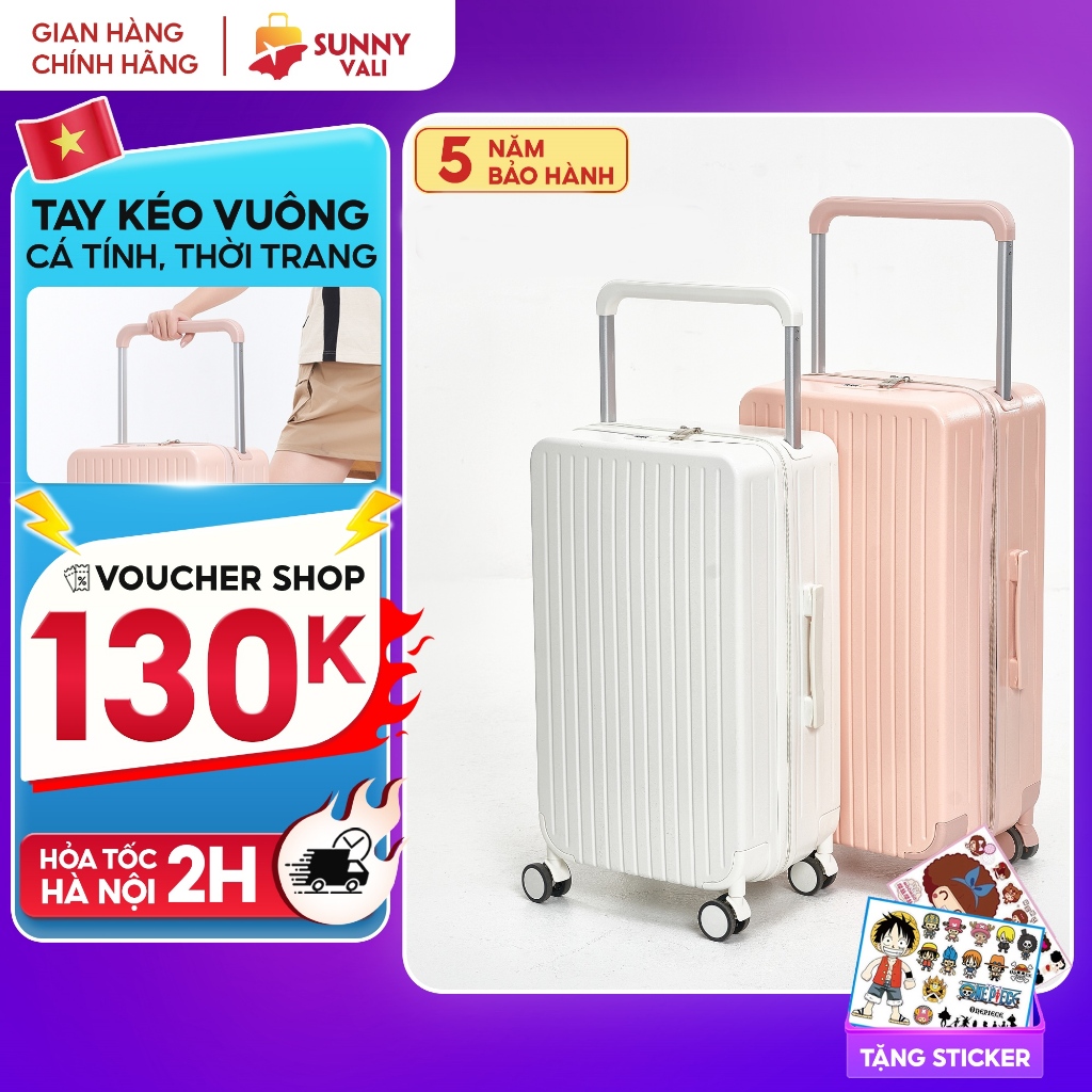 Vali du lịch SUNNY LUNA vali kéo size 20/24/26 xách tay/kí gửi chống ...