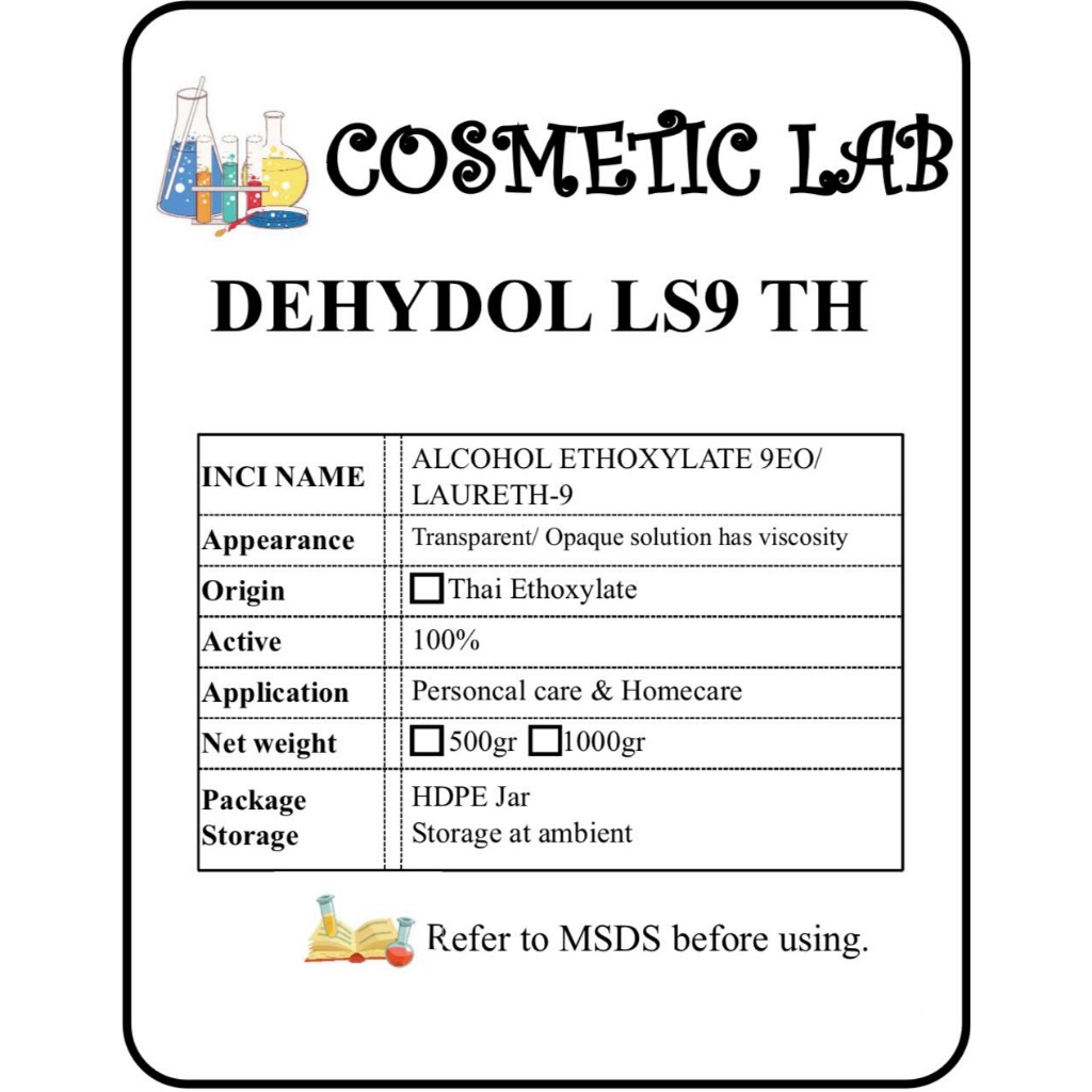 LAURETH-9 (ALCOHOL ETHOXYLATE) | Shopee Việt Nam