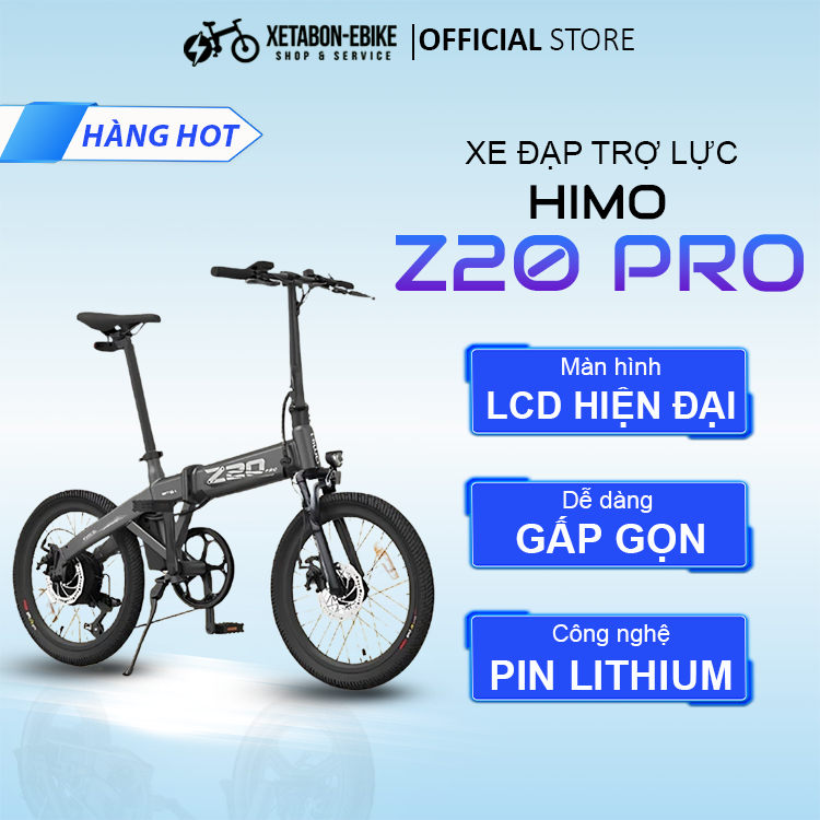 Xe đạp điện trợ lực Himo Z20 PRO, xe điện thế thao gấp gọn - động cơ ...