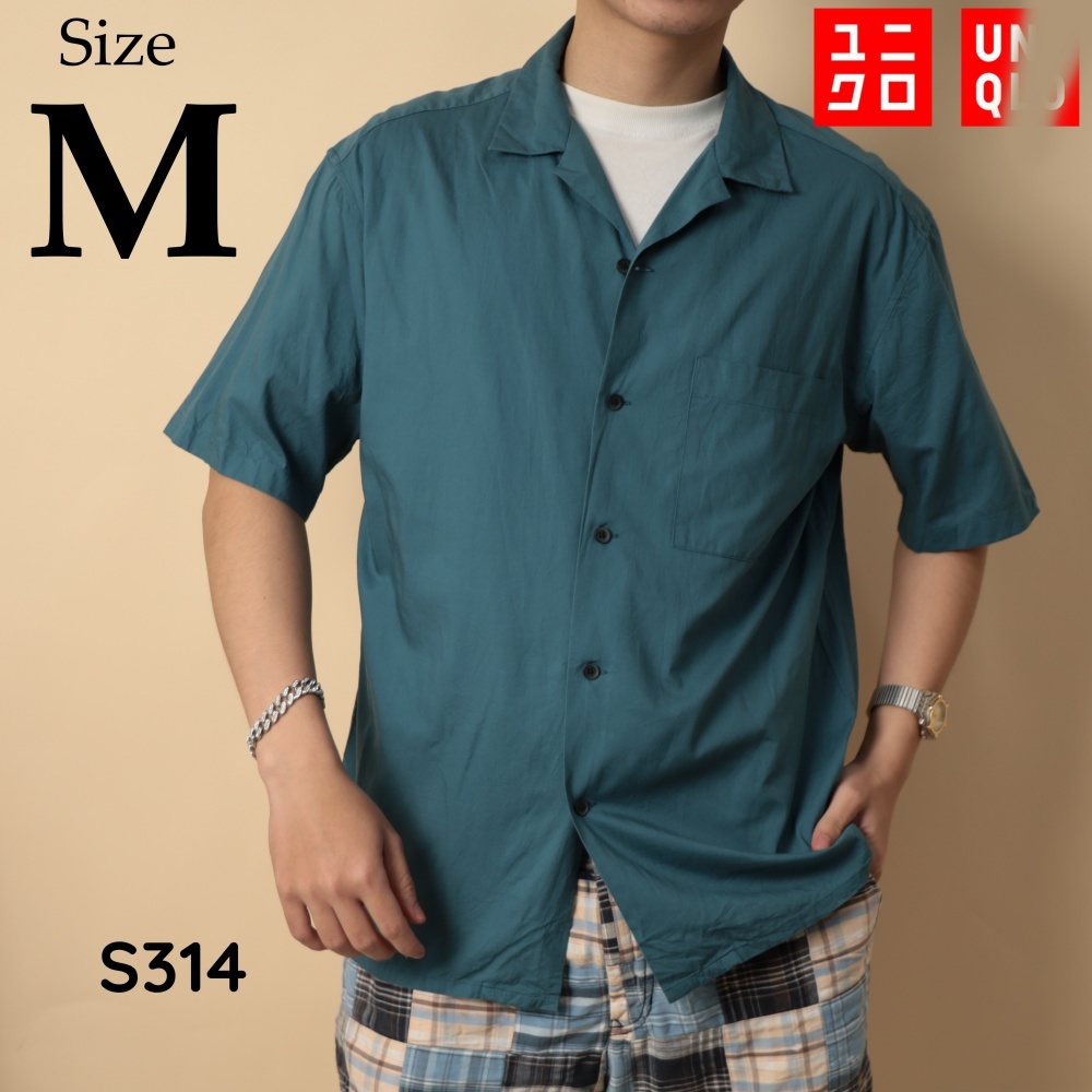 [Size M][SS314] Áo sơ mi cuban UNII/QƯỜ/LLO - secondhand (2hand ...