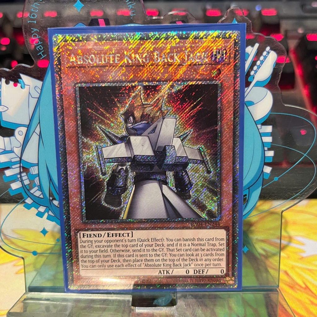 [ Bài Yugioh Chính Hãng ] Absolute King Back Jack - RA04-EN244 ...