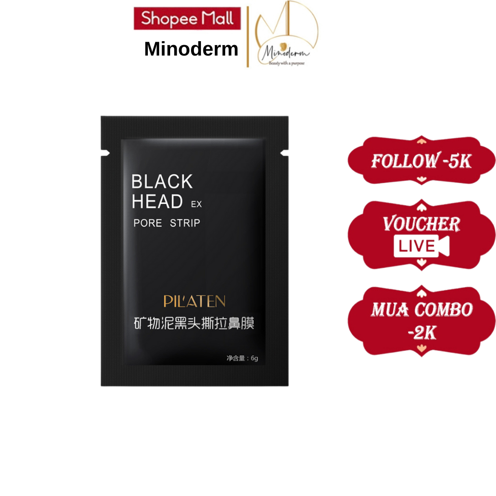 Gel Lột Mụn Mũi MINODERM Làm Sạch Sâu, Thu Nhỏ Lỗ Chân Lông, Dưỡng Da ...