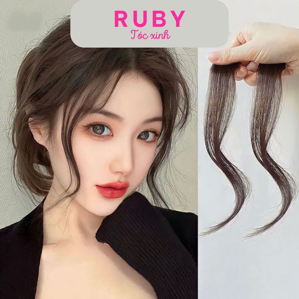 Tóc Mái Giả Nữ Dài 2 Bên Có Kẹp Cố Định – Tóc Mái Hàn Quốc Đẹp Tự Nhiên – RUBY TÓC XINH | Shopee ...