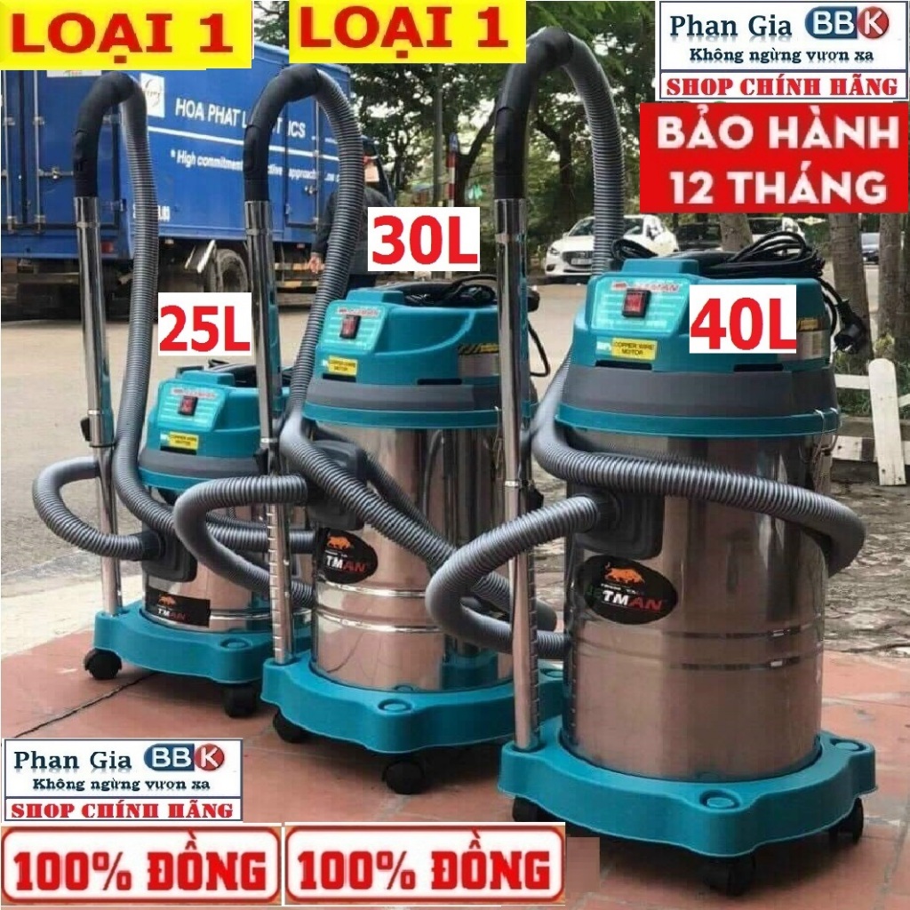 [CHÍNH HÃNG] Máy Hút Bụi Công Nghiệp Jetman12L+15L+18L+20L+ 25L+30L+40L Hàng Chính hãng, Bảo ...