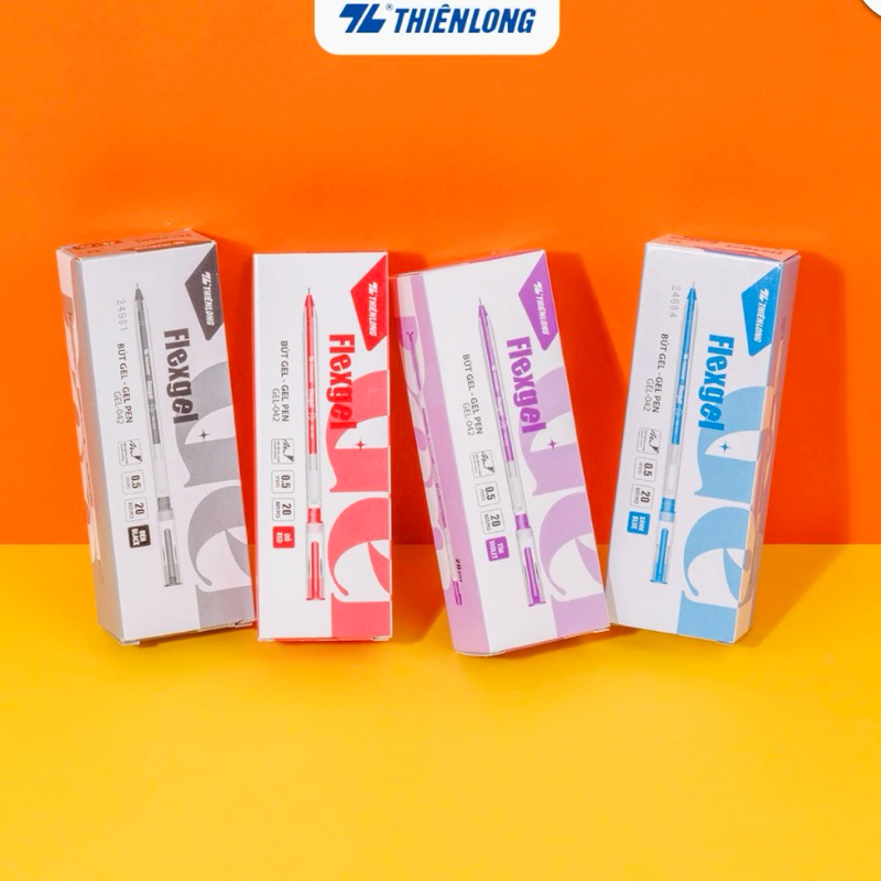 Bút Gel Thiên Long Flexgel Gel-042 (20 cây/ hộp) | Shopee Việt Nam