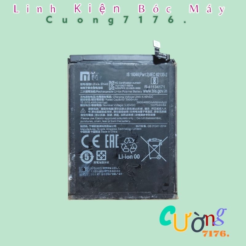 Pin XM Redmi 7 , Redmi Note 8 (BN46) 4000mAh Đã Qua Sử Dụng (Đen ...