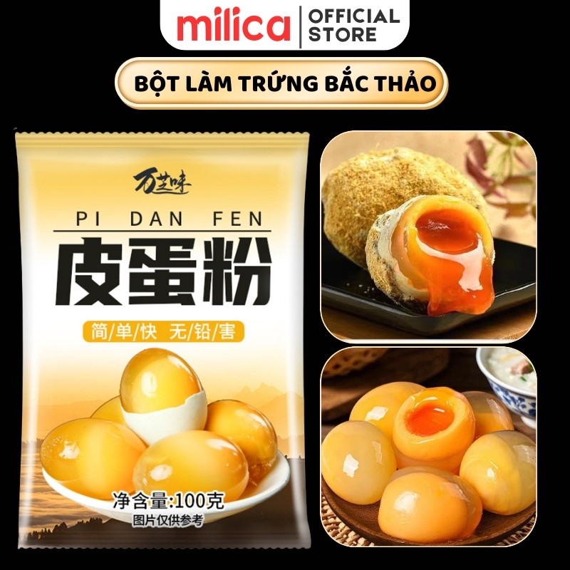 Bột làm trứng bắc thảo, bột ủ trứng bách thảo PI DAN FEN trứng muối gia ...