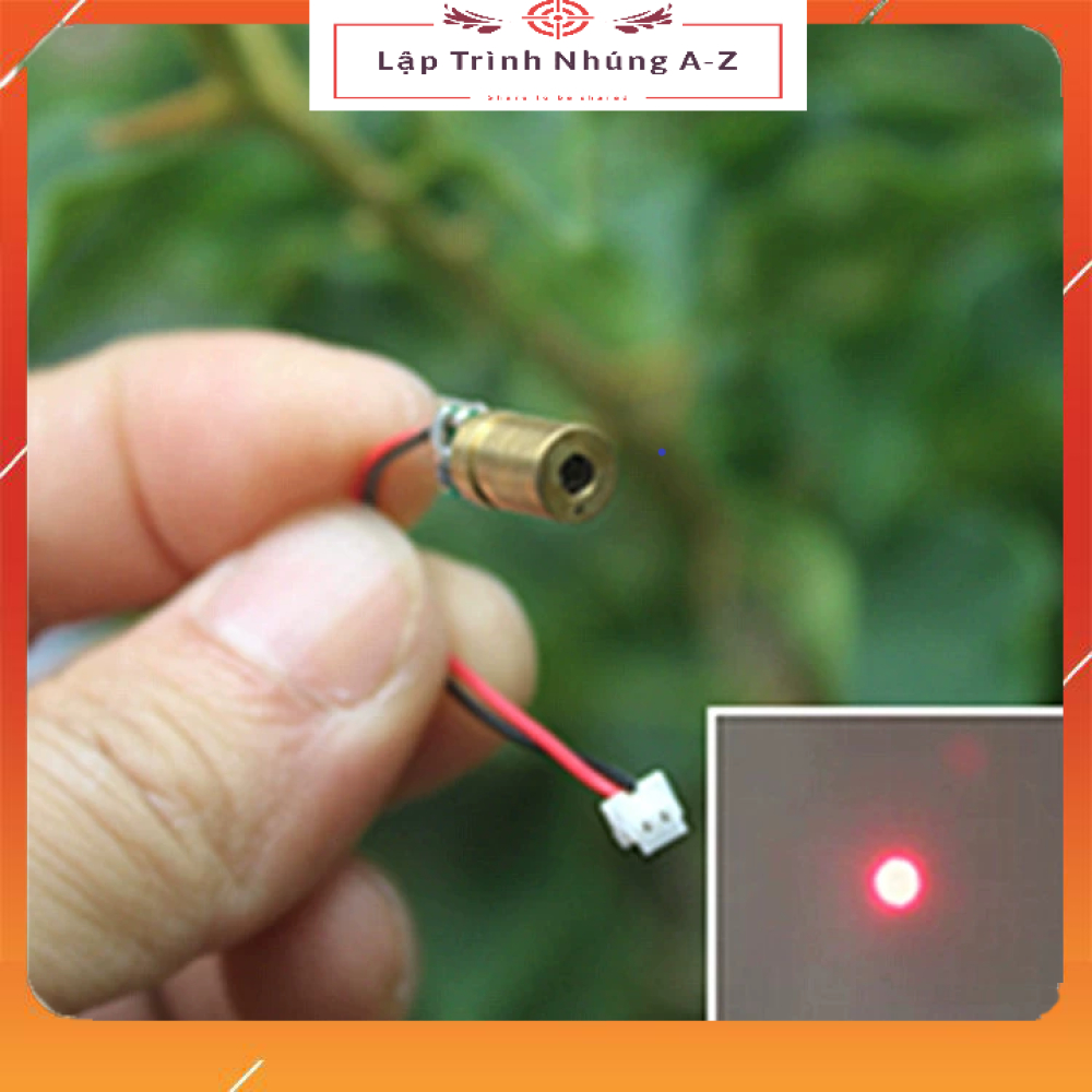 [Lập Trình Nhúng A-Z][110] Module Laser Điểm Sáng Đỏ DC 3V-5V | Shopee Việt Nam