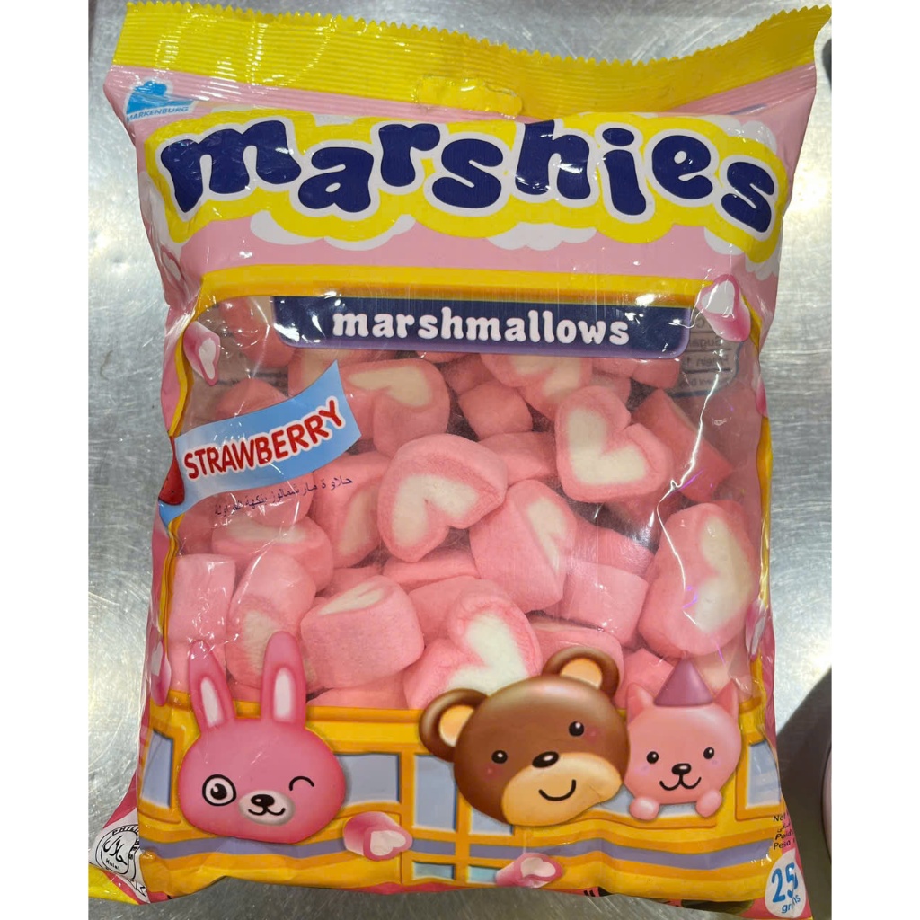 Kẹo xốp Marshies vị dâu 250g | Shopee Việt Nam