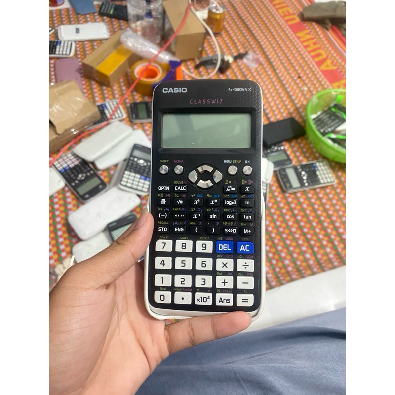 Máy Tính Casio 580 hàng đã qua sử dụng | Shopee Việt Nam