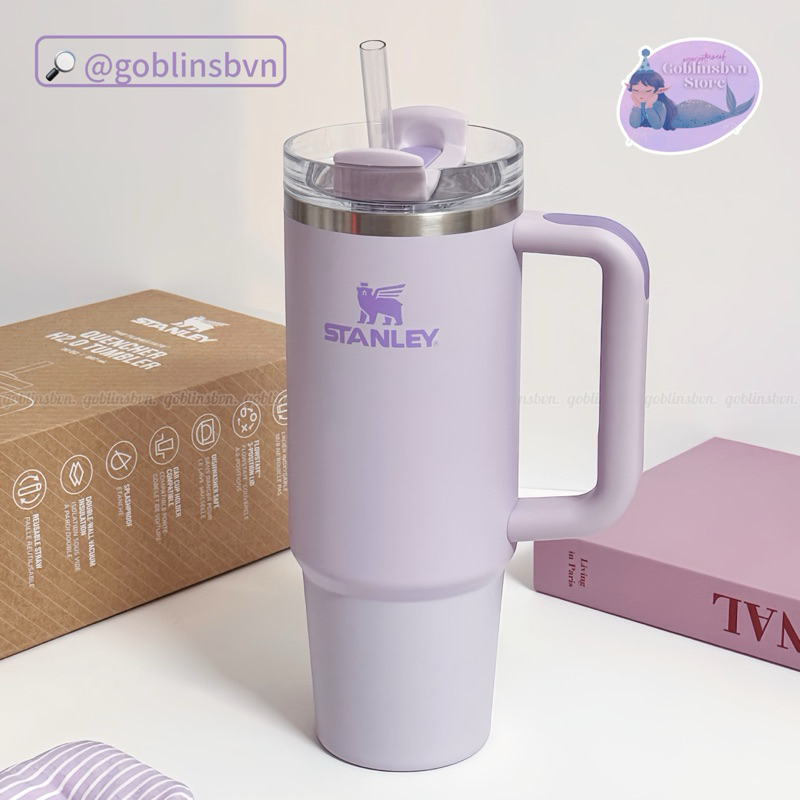 [STANLEY KOREA] BÌNH GIỮ NHIỆT STANLEY QUENCHER SOFT MATTE ORCHID 887ML ...