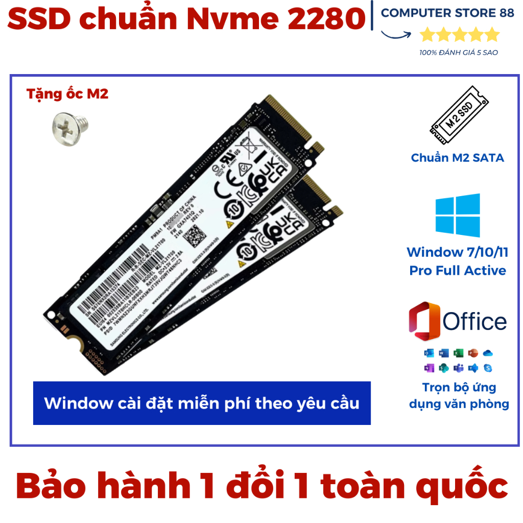 Ổ cứng SSD Nvme 256G 512G hàng tháo máy sức khoẻ tốt + cài win miễn phí | Shopee Việt Nam