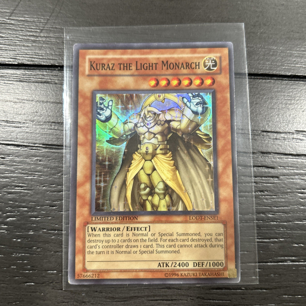 2008 mã hiếm LODT super rare [ Dưa Hấu Yugioh ] Lá bài thẻ Kuraz the ...