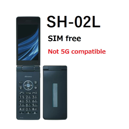 Sharp SH-02L Android 8.1 Flip keitai Phone Used | Shopee Việt Nam
