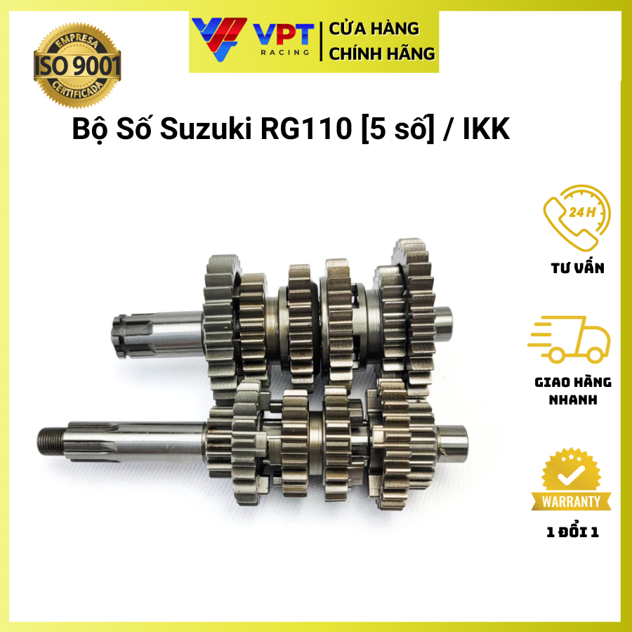 Bộ số xipo | Bộ nhông dên số RG110, RU110 chính hãng IKK G.BOX | Shopee ...