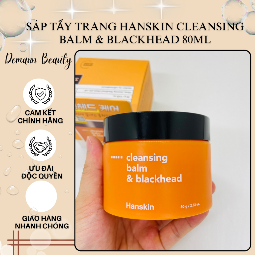 Sáp tẩy trang Hanskin Cleansing Balm & Blackhead 80ml | Shopee Việt Nam