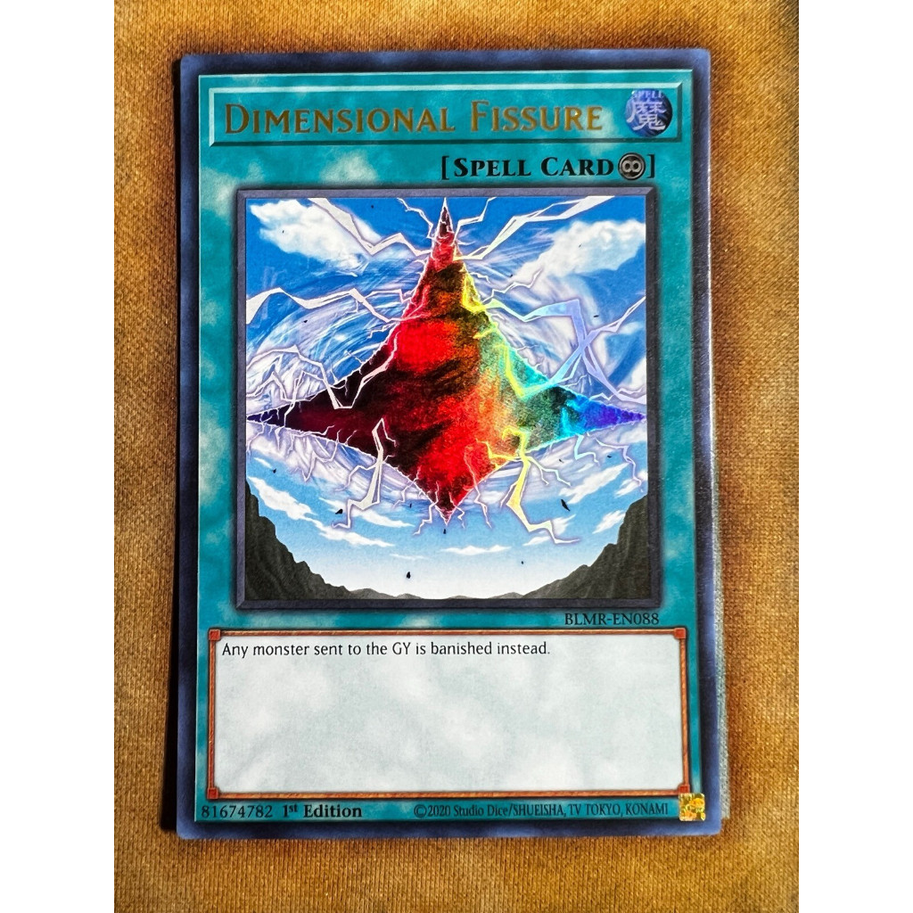 ultra Rare [ Dưa Hấu Yugioh ] Lá bài thẻ Yugioh Dimensional Fissure ...