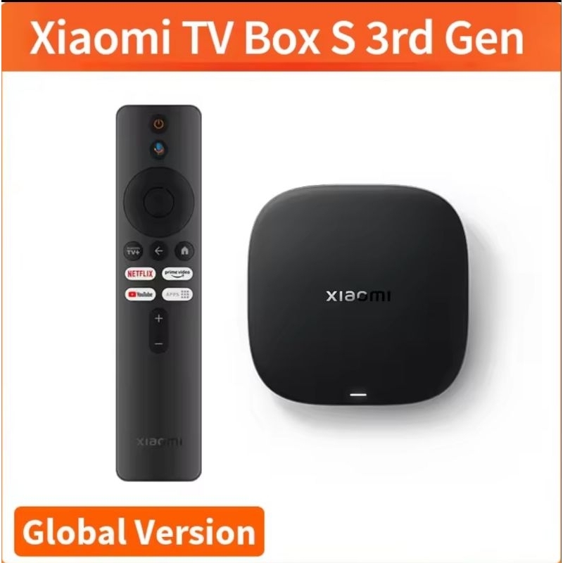 Xiaomi TV Box S 3rd Gen Quốc Tế | TV Box 4K Google TV, Dolby Vision, Wi-Fi 6 | Shopee Việt Nam