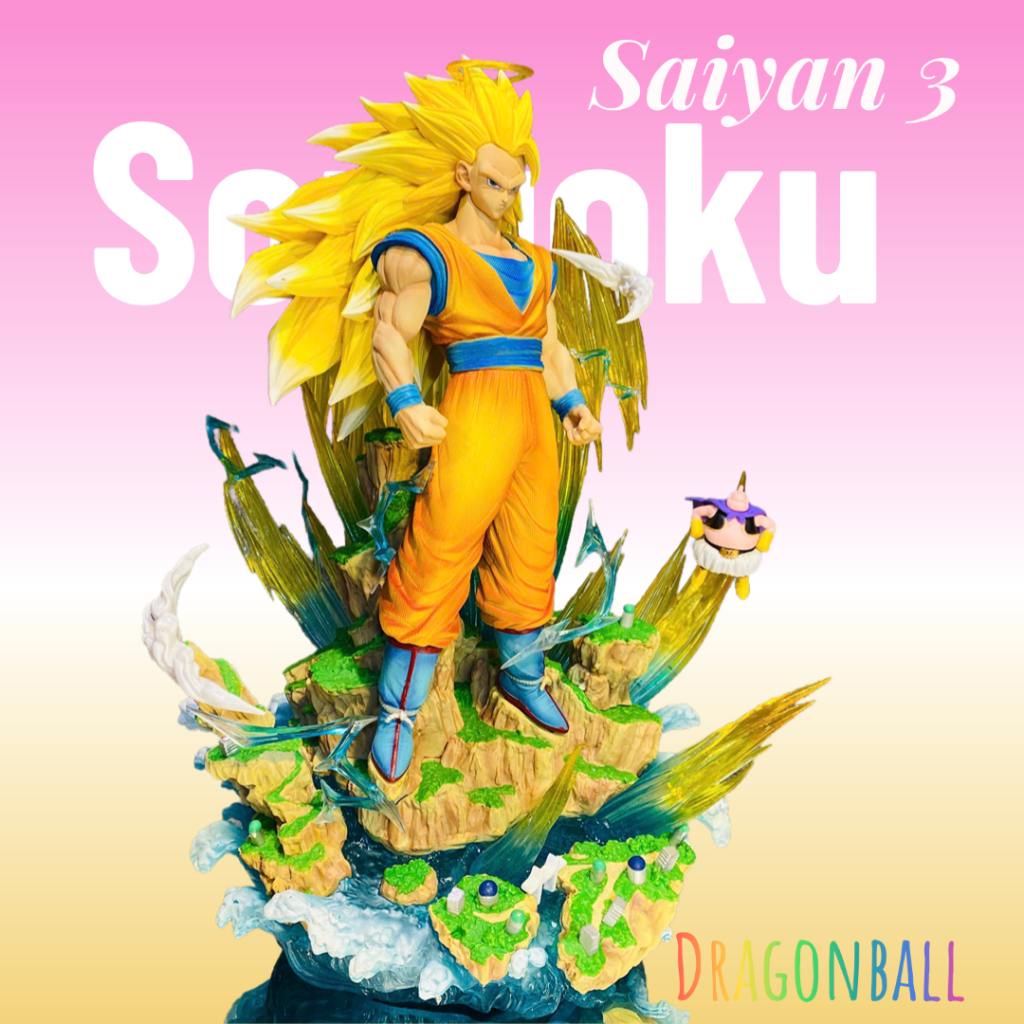 Mô hình DragonBall - Songoku SSJ3 Thức Tỉnh - Phát Sáng Tuyệt Đẹp ...
