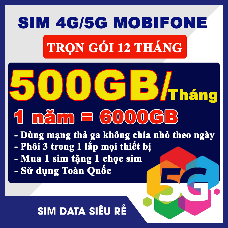 SIM DATA 4G trọn gói 1 năm không nạp tiền mdt150 MDT350 BIGY50 mdt250A ...