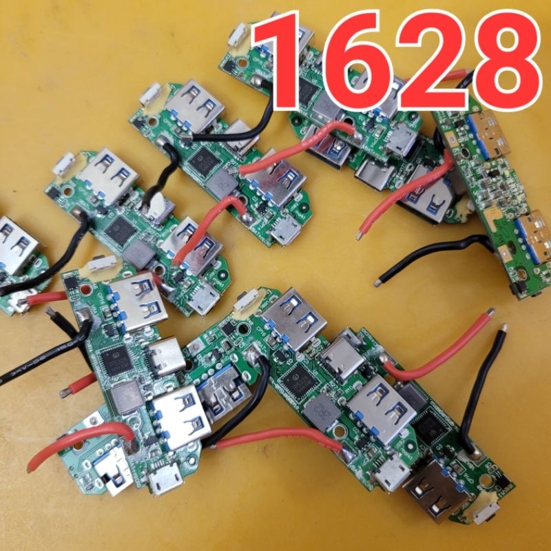 Mạch sạc dự phòng sạc nhanh chân sạc 1 type-c 2usb sử dụng chip IP5328 5v /9v/12v 18w | Shopee ...