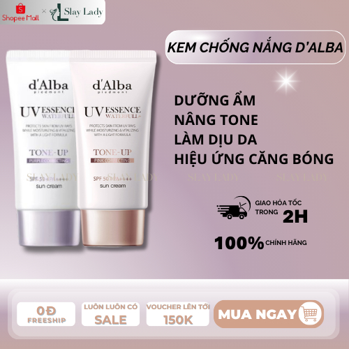 Kem Chống Nắng D'Alba Waterfull Tone Up Color Correcting SPF50+ PA ...
