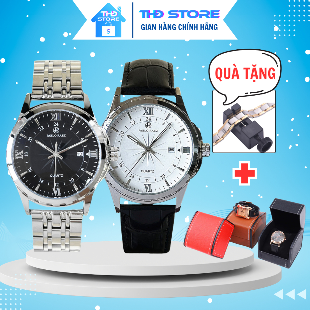 Đồng Hồ Nam PABLO RAEZ 288 Chính Hãng Lịch Sự Đơn Giản, Chống Nước Tốt ...